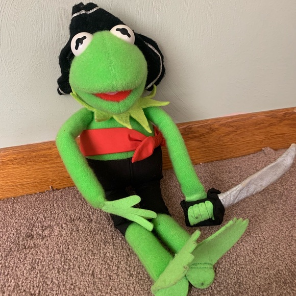 Jim Henson | Other | Vintage Kermit The Frog Pirate Jim Henson | Poshmark